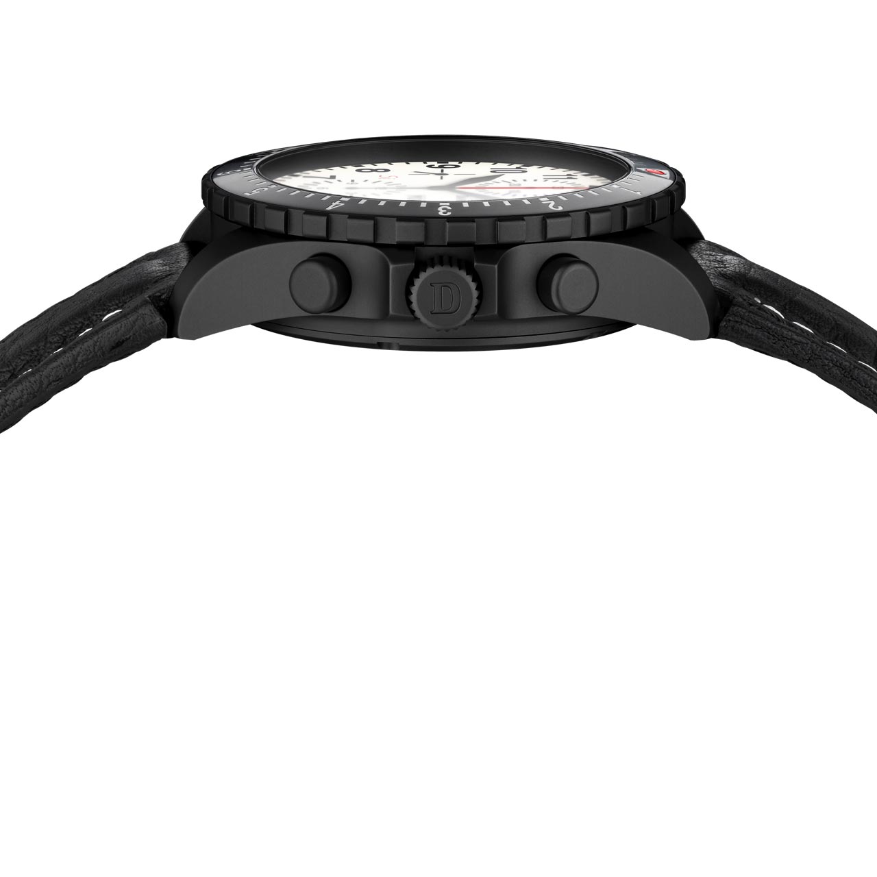 Damasko DC67 Si Black Chronograph Pilot Watch | Australia Authorized ...
