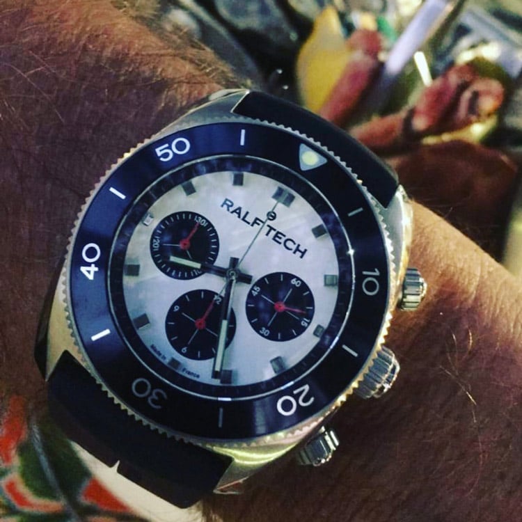 Ralf Tech WRV Barracuda Panda Chronograph Dive Watch | Australia ...