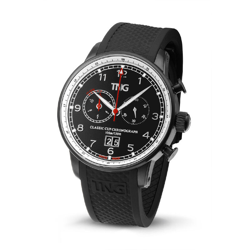 TNG Classic Cup Chronograph - Black | Australia Authorized Dealer ...