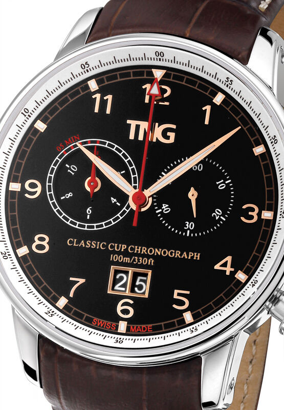 TNG Classic Cup Chronograph - Black / Polished | Australia Authorized ...
