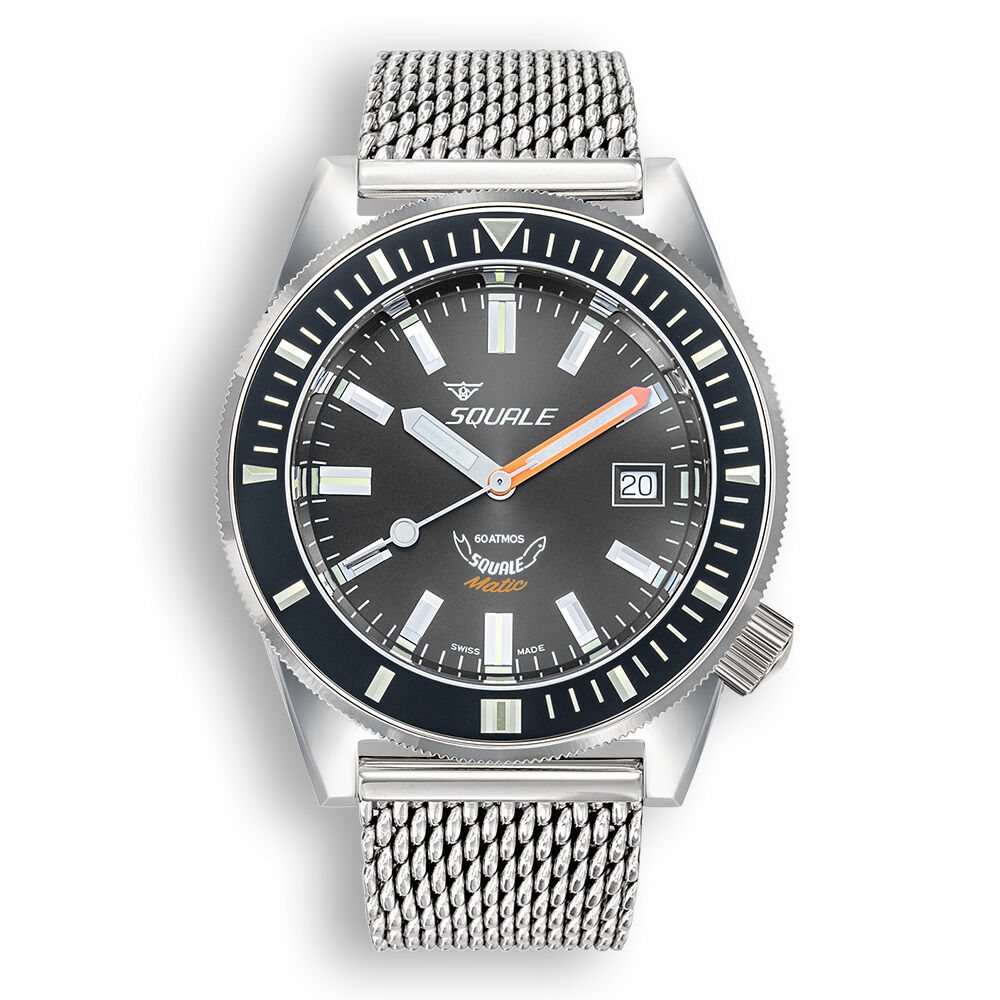 Preorder Squale 60 atmos Squalematic Grey Balance | Australia ...