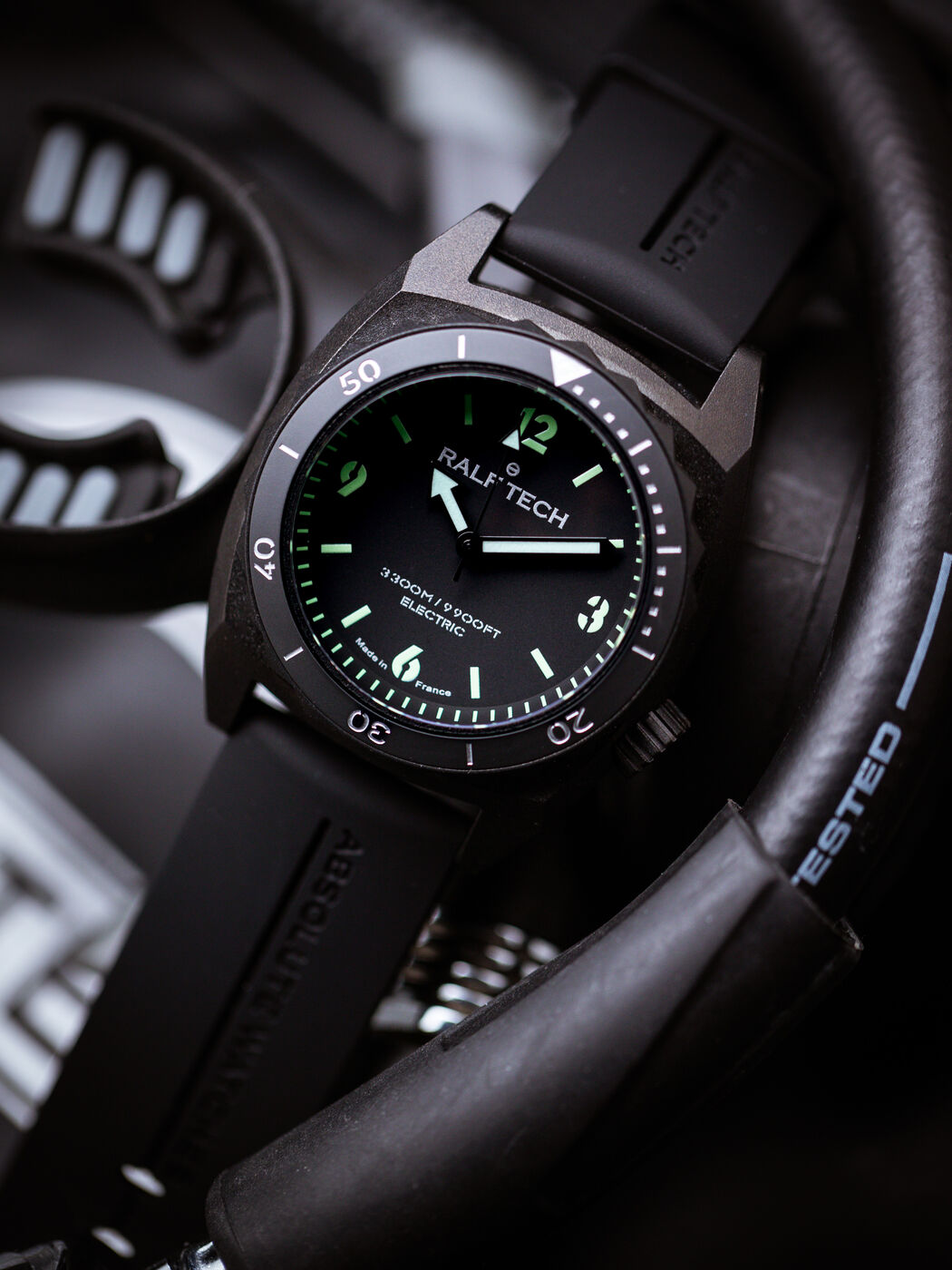 Ralf Tech - The Beast Electric Original Black Dive Watch | Australia ...
