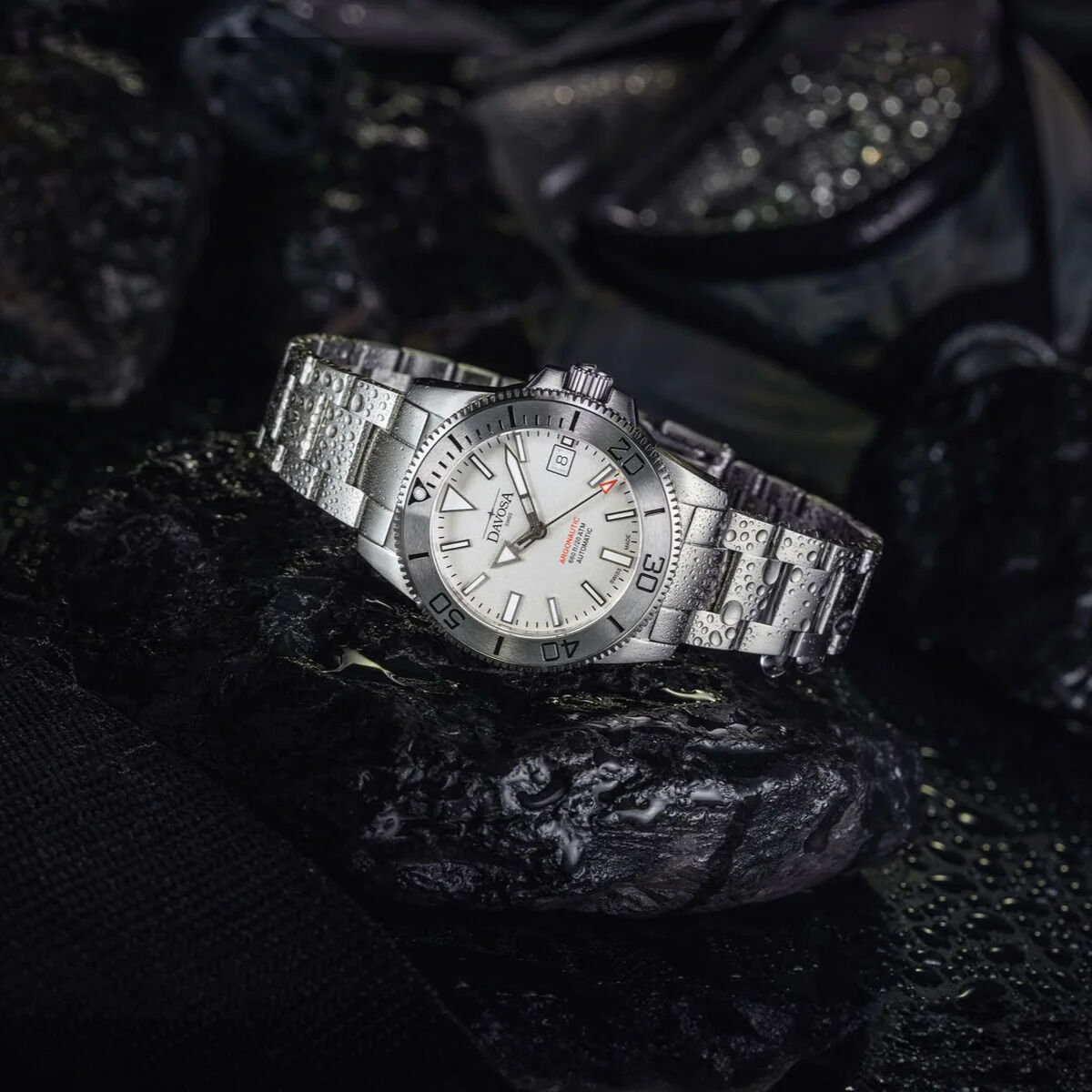 Davosa Argonautic 39 BS White Dive Watch | Australia Authorized Dealer ...