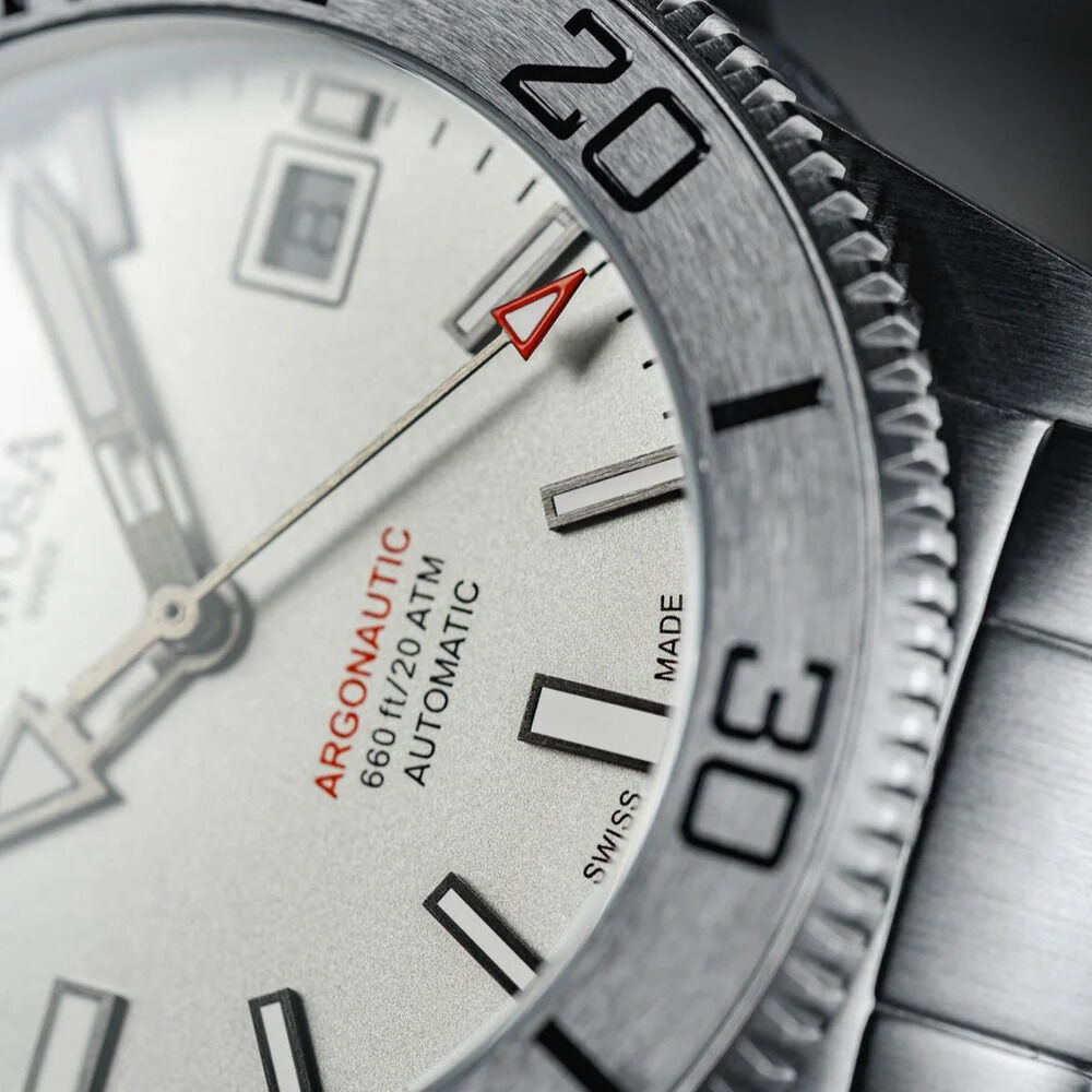 Davosa Argonautic 39 BS White Dive Watch | Australia Authorized Dealer ...
