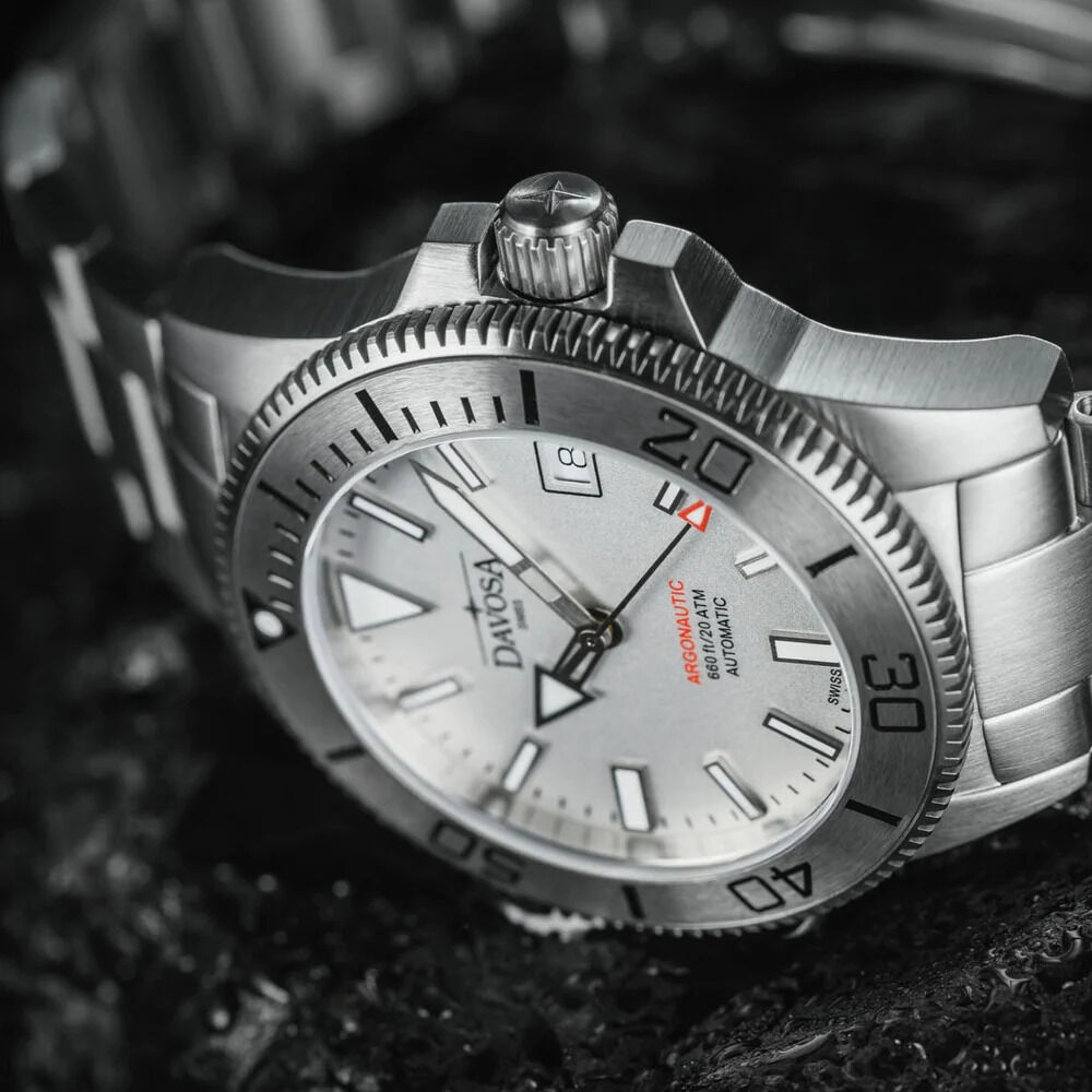 Davosa Argonautic 39 BS White Dive Watch | Australia Authorized Dealer ...