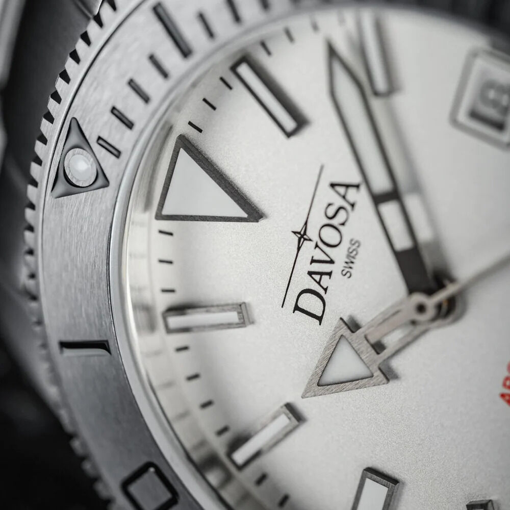 Davosa Argonautic 39 BS White Dive Watch | Australia Authorized Dealer ...