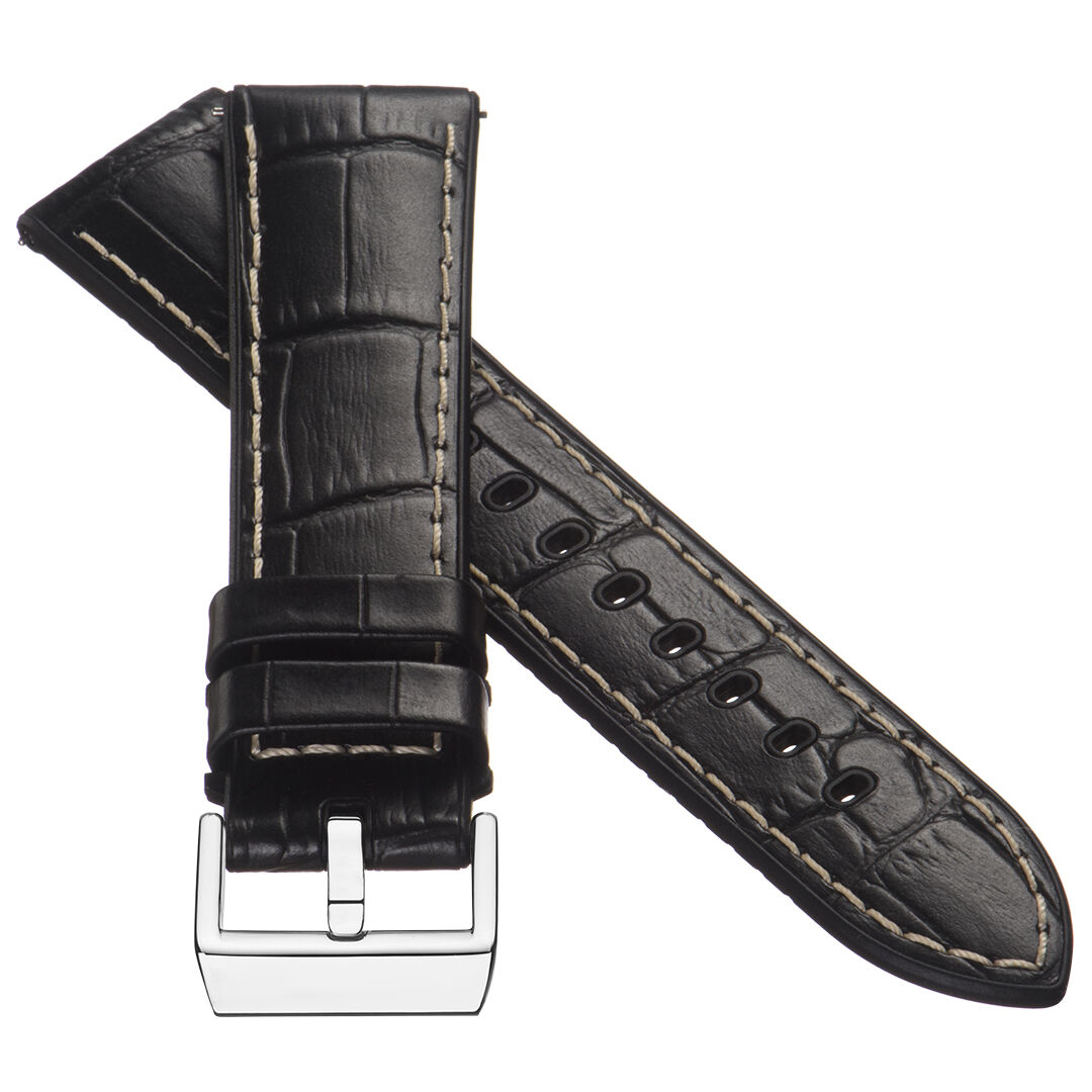 Damasko Max Sport Alligator Black Strap | Australia Authorized Retailer ...