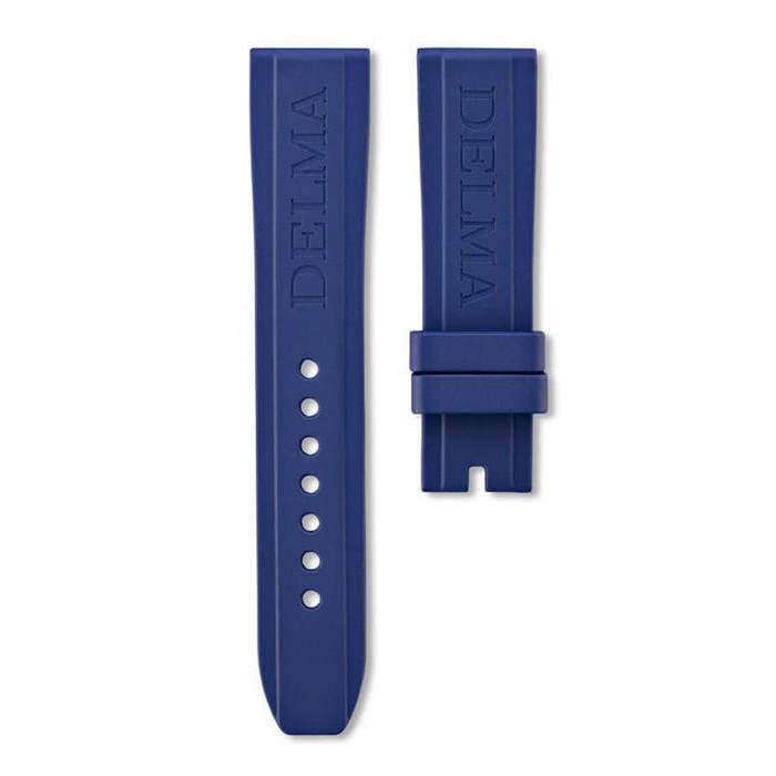 Delma 24mm Rubber Strap - Blue | Australia Authorized Dealer - Monsoonal